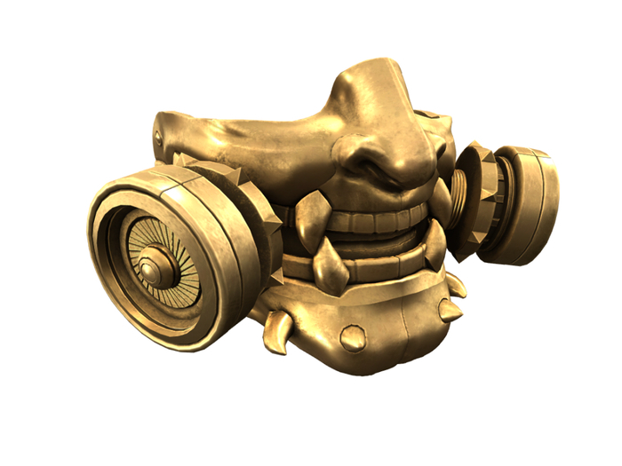 Second Life Marketplace - [The Forge] Anarchy Mask, Gold.